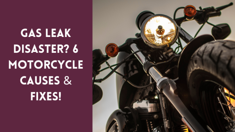 Gas Leak Disaster? 6 Motorcycle Causes & Fixes!