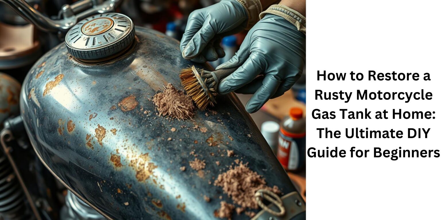 How to Restore a Rusty Motorcycle Gas Tank at Home: The Ultimate DIY ...