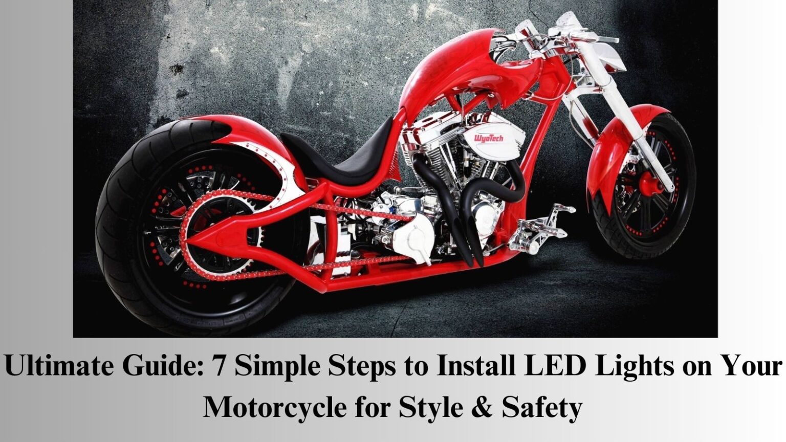 Ultimate Guide: 7 Simple Steps to Install LED Lights on Your Motorcycle ...